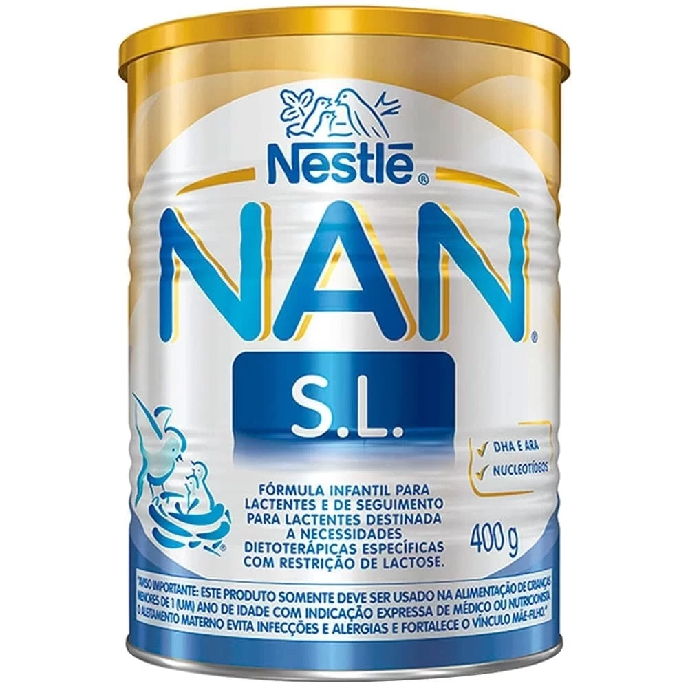 Fórmula Infantil Nan Sem Lactose 400g