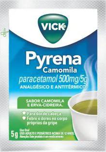 Vick Pyrena Camomila Sachê 5g