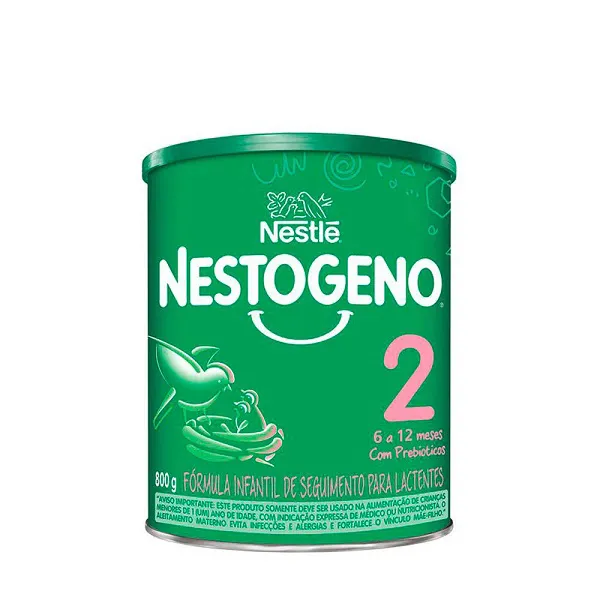 Nestlé Fórmula Infantil Nestogeno 2 Lata 800g