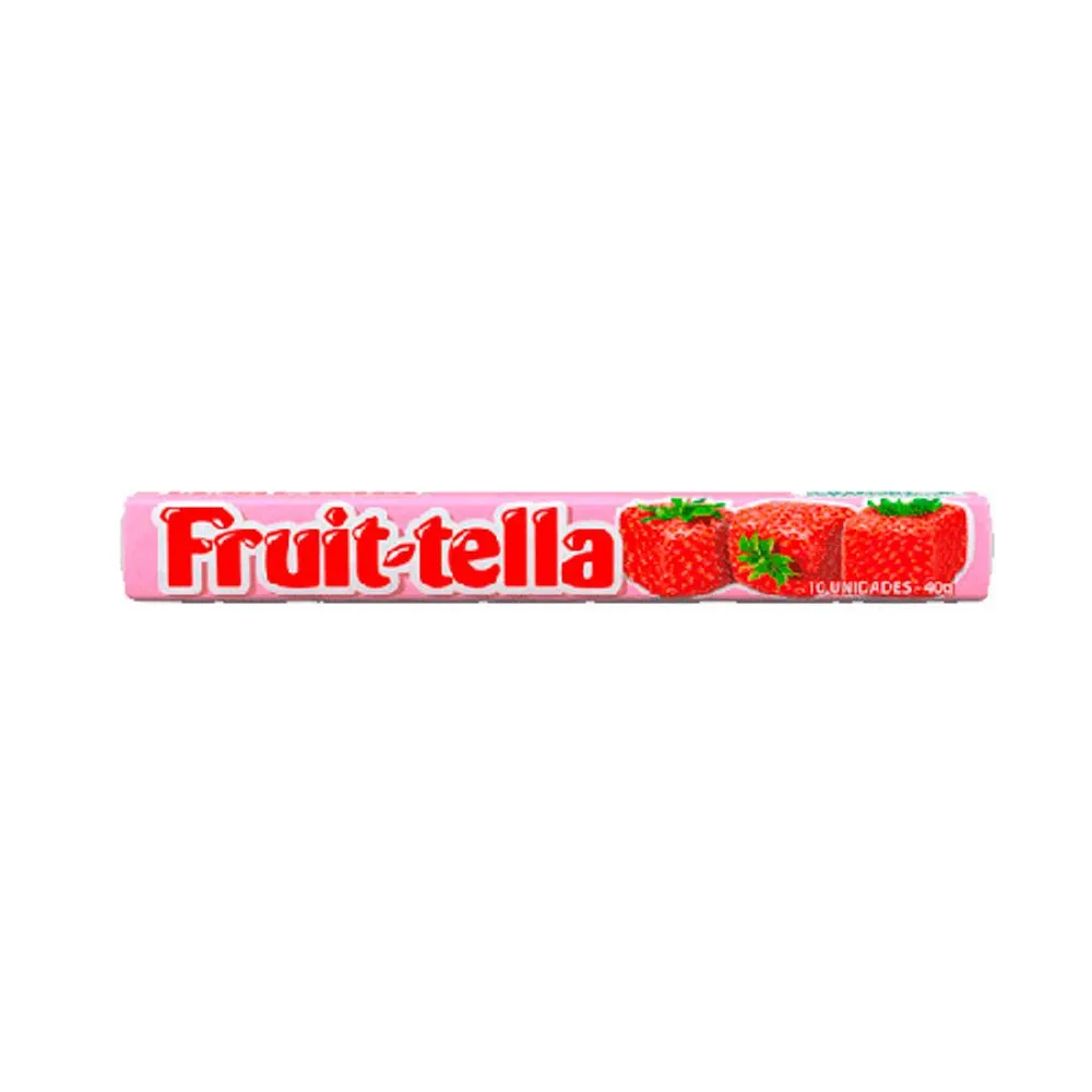 Bala Fruittella Mastigável de Morango 40g