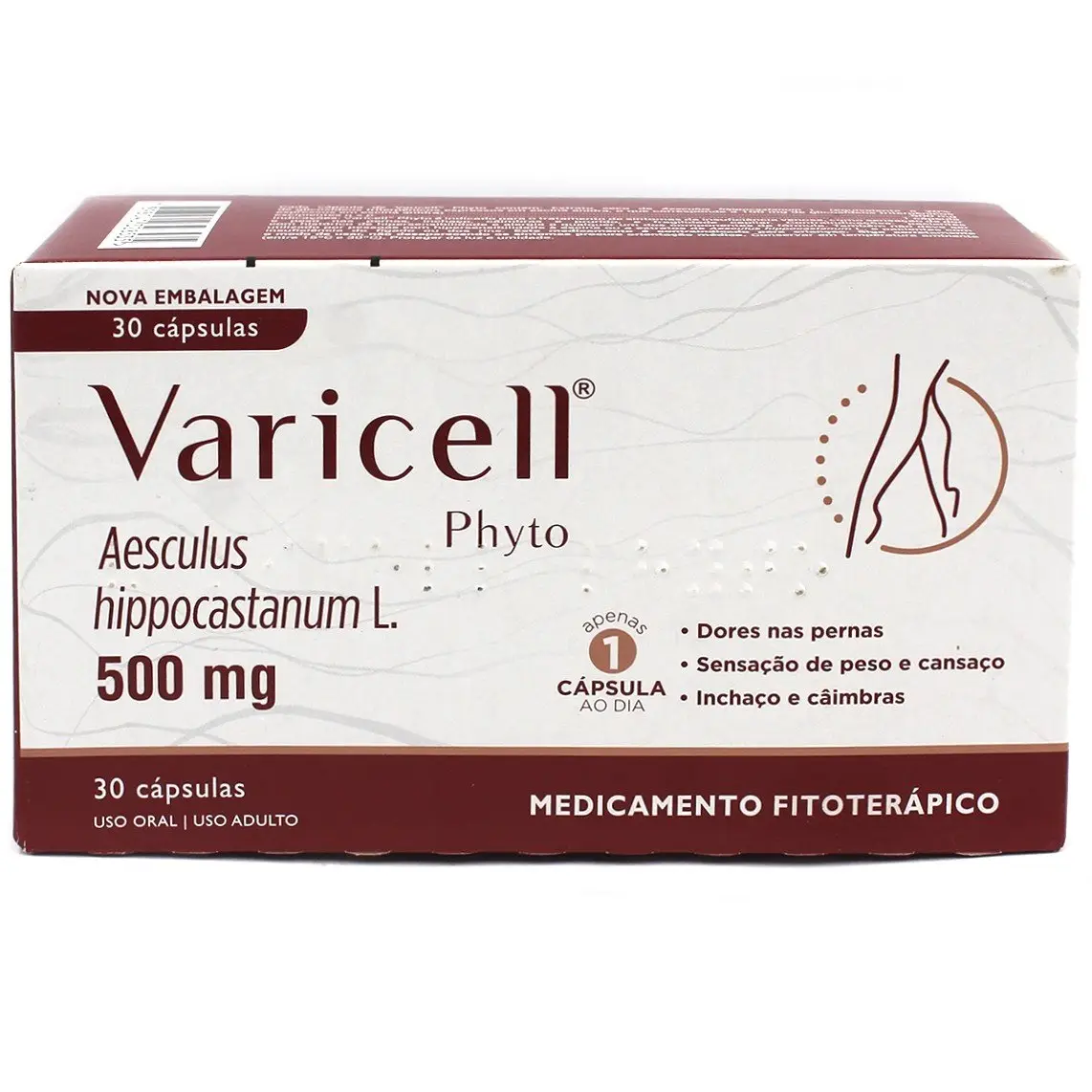 Varicell Phyto 500mg Com 30 Cápsulas