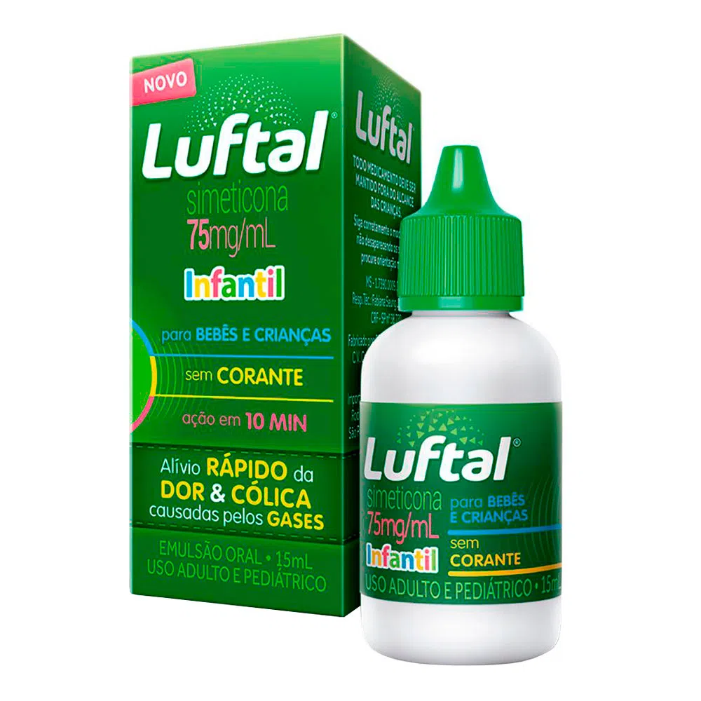 Antigases Luftal Gotas 75mg/ml Simeticona 15ml