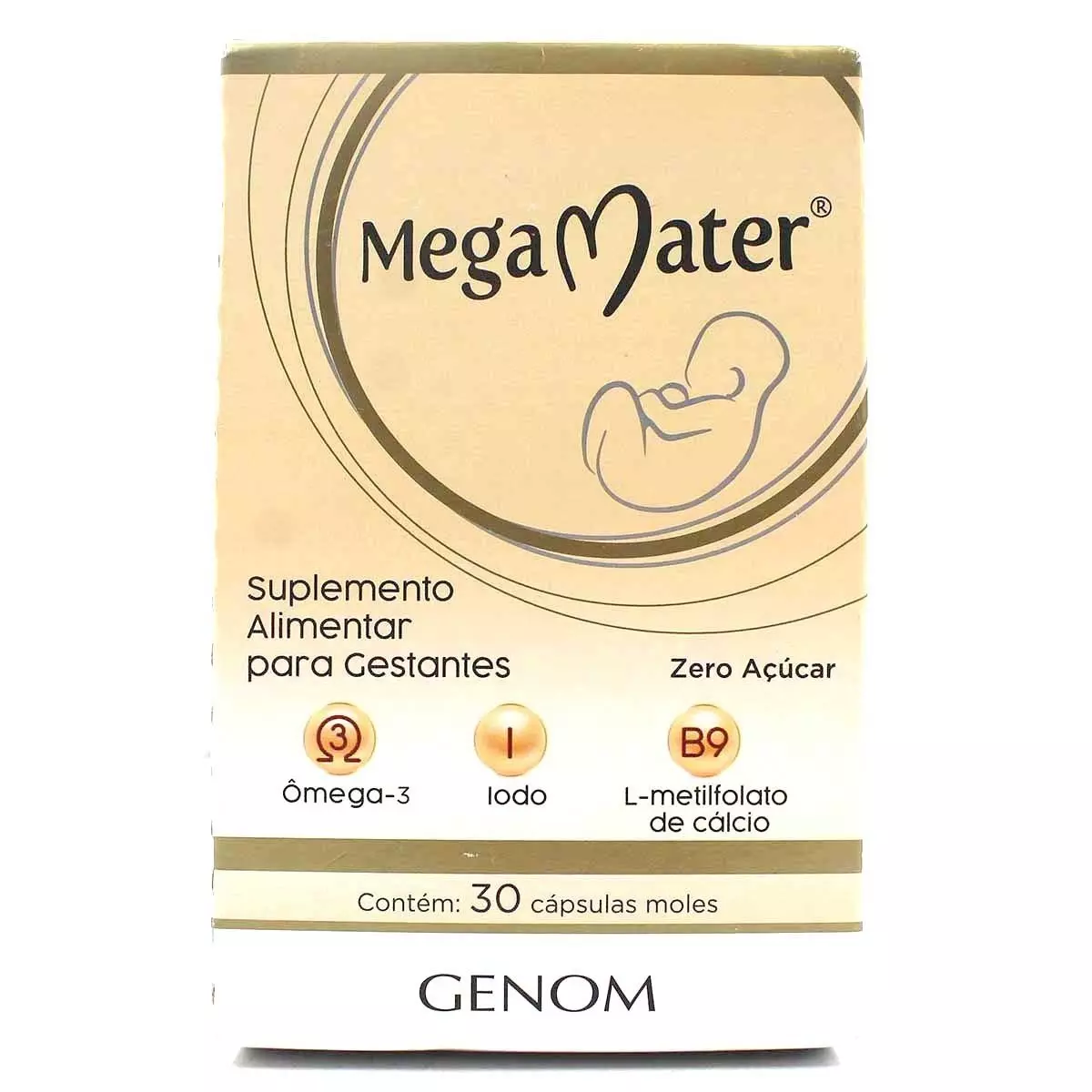 Suplemento Alimentar Mega Mater 30 Cápsulas