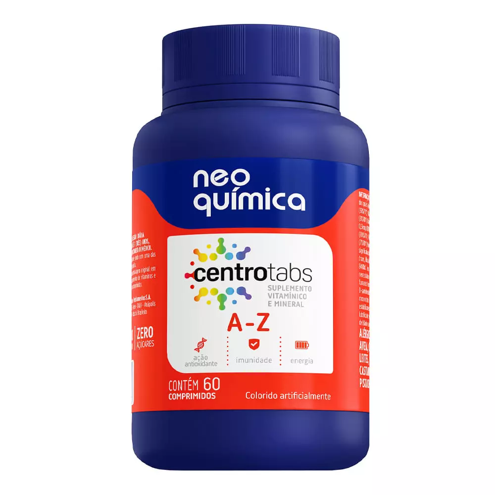 Centrotabs AZ Com 60 Comprimidos Neo Química