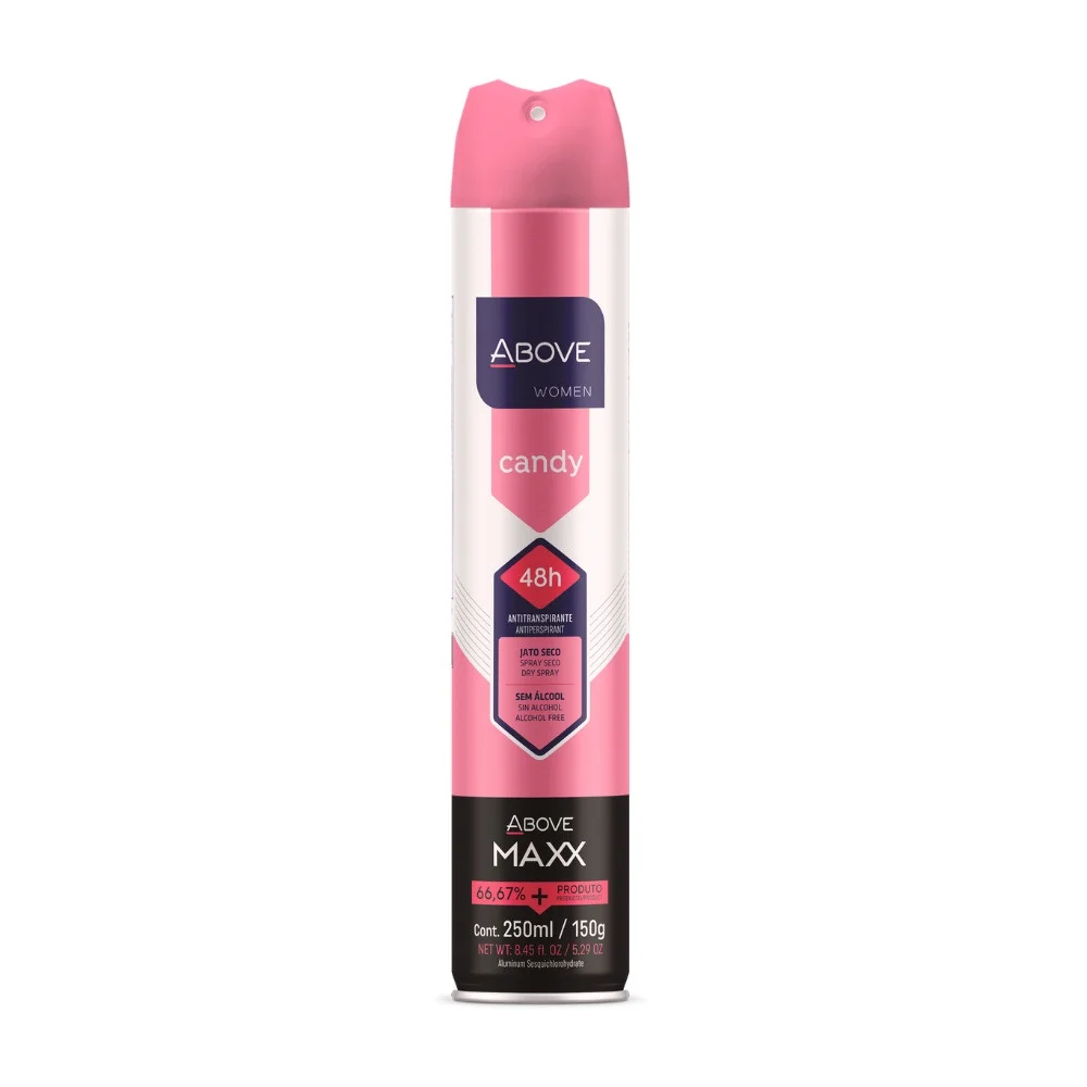 Desodorante Above Candy Aerosol 250ml