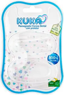 Massageador Kuka Escova Dental Silicone