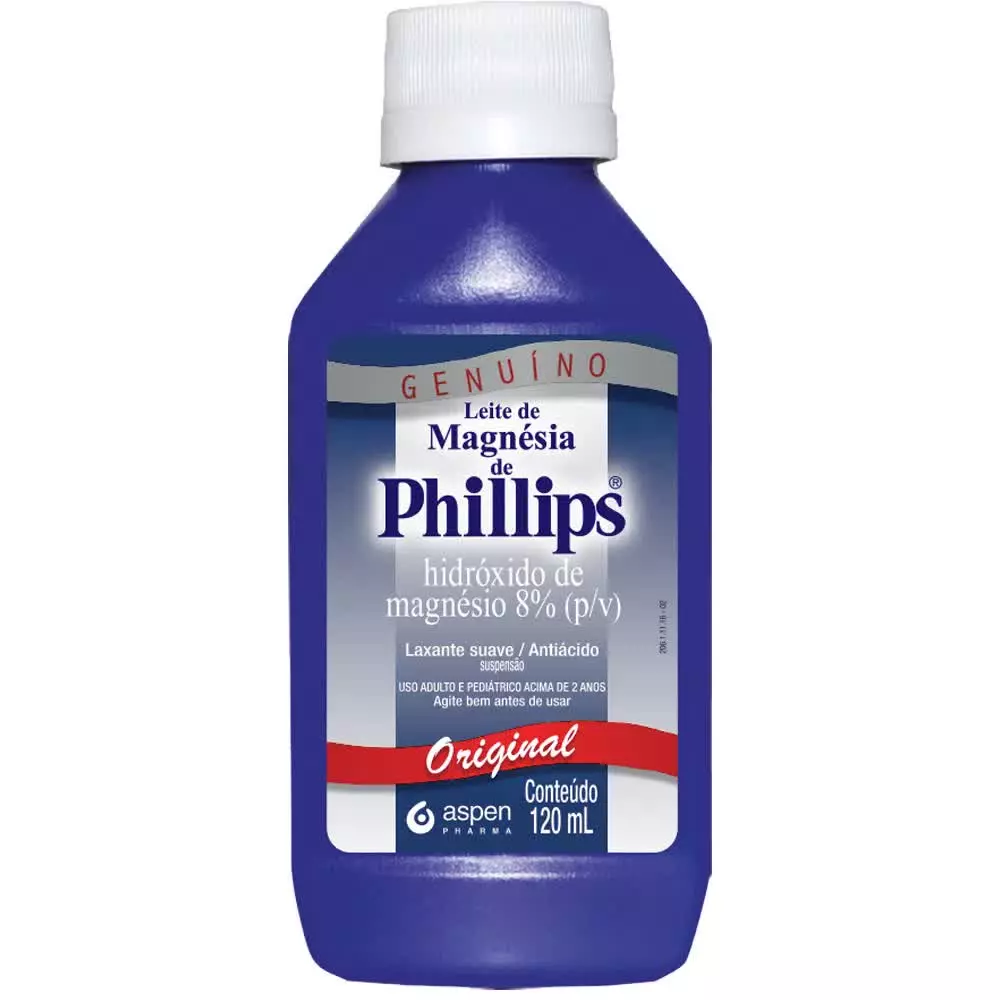 Leite De Magnésia Phillips Original 120ml